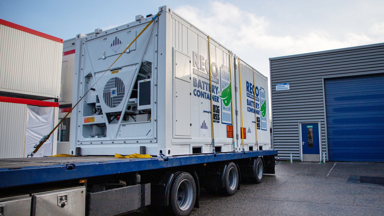 Accu Container 1 Megawatt Batterijcontainer Tot 360 kW Extra Bouwstroom