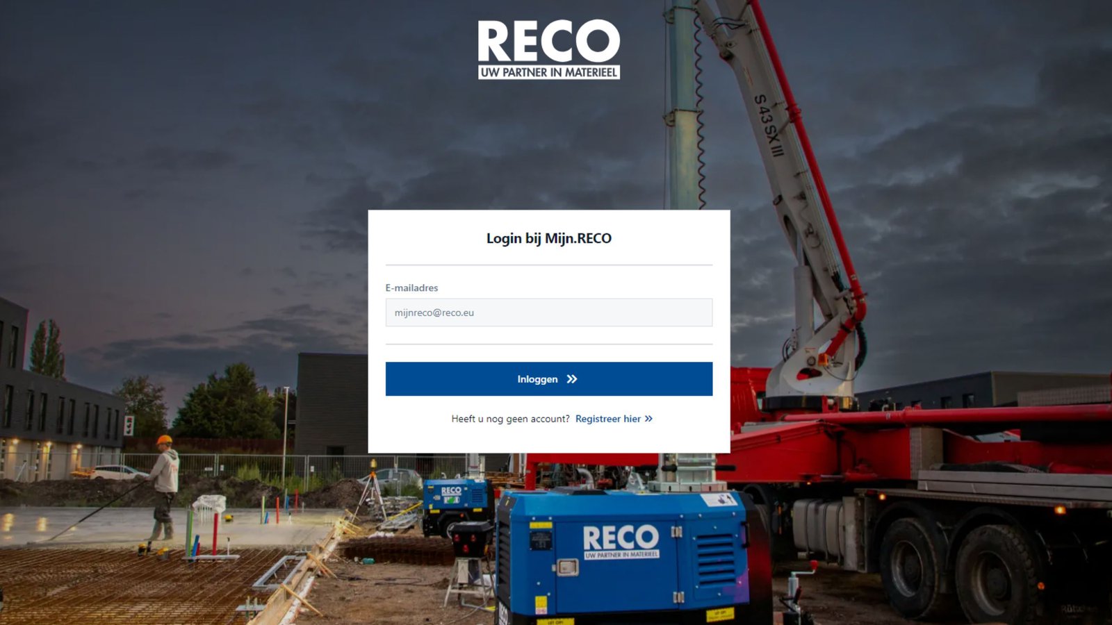 Mijn.RECO klantenportaal | Altijd en overal inzicht