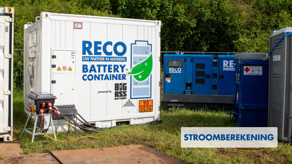 Accu Container 1 Megawatt Batterijcontainer Tot 360 kW Extra Bouwstroom