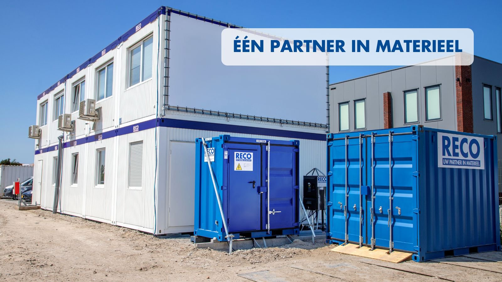 Bouwmeterkast 400A huren | Biedt vier eindgroepen van 160A | RECO