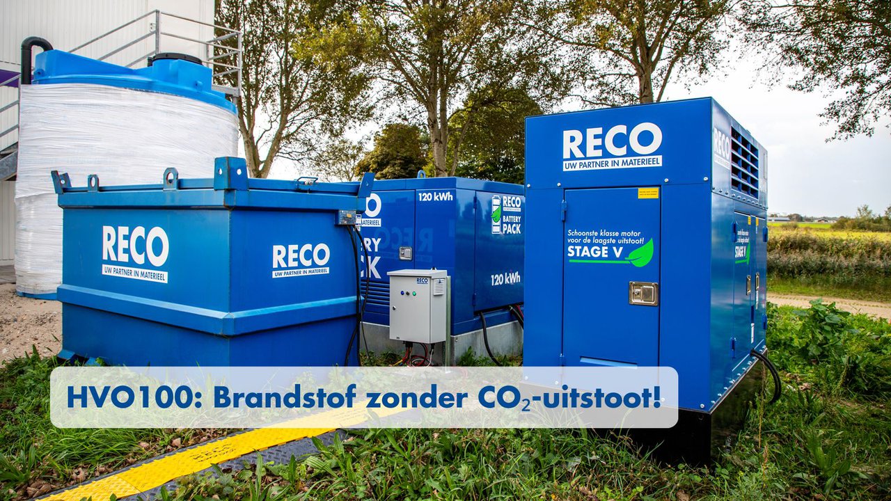 Ontdek HVO100 brandstof | 100% CO₂-reductie